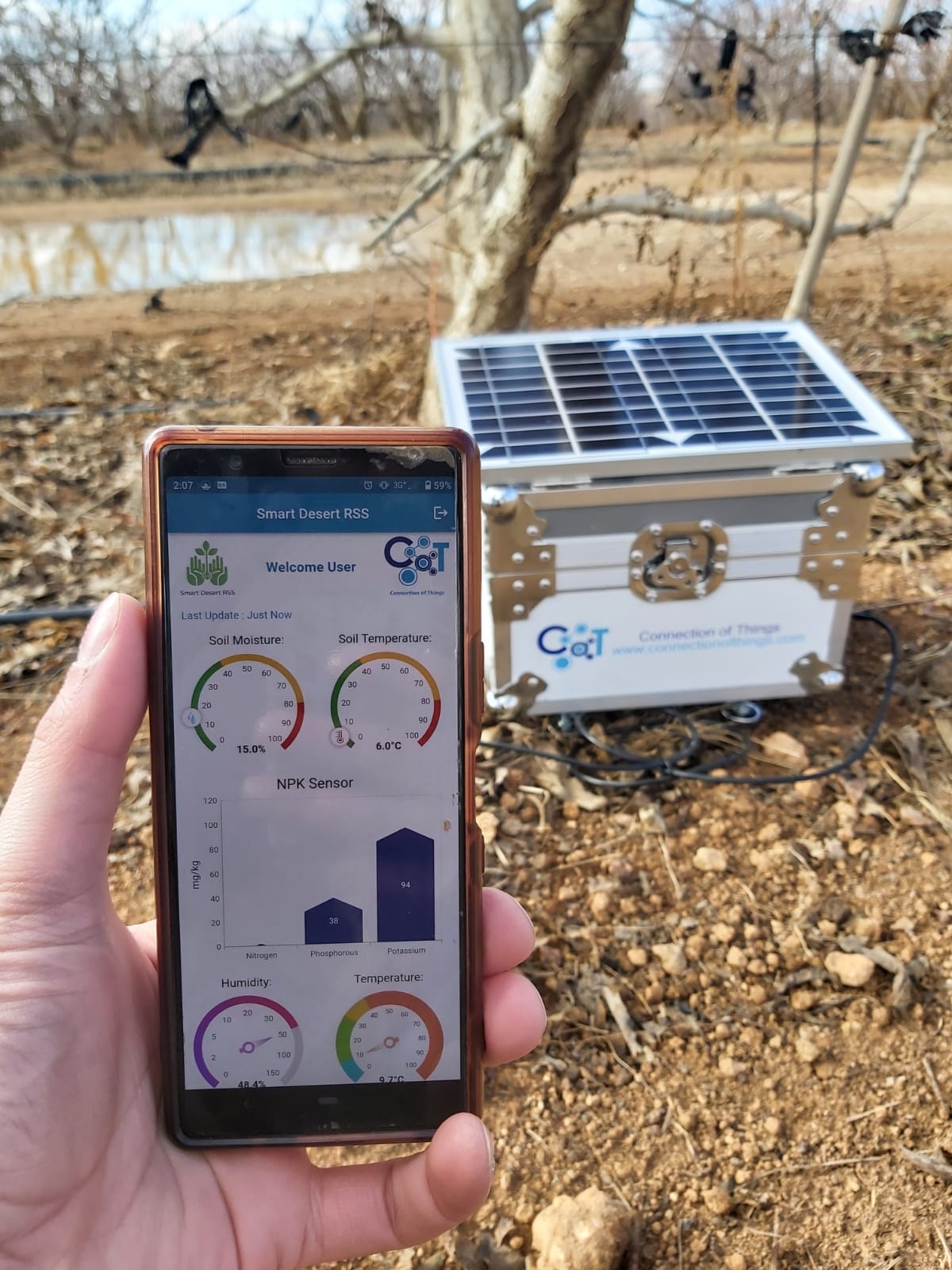 Root Sensoring System – Connection of Things